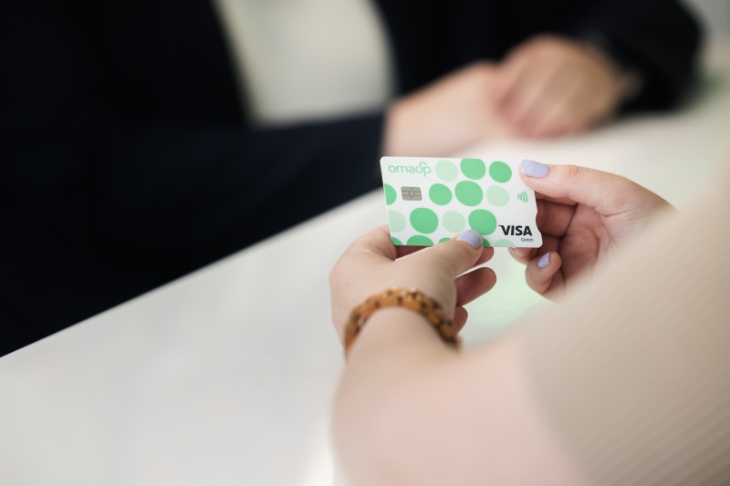 Visa Debit Online | Oma Savings Bank